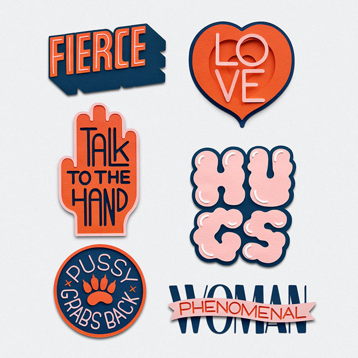 »To The Girls« Sticker Pack › PAGE online