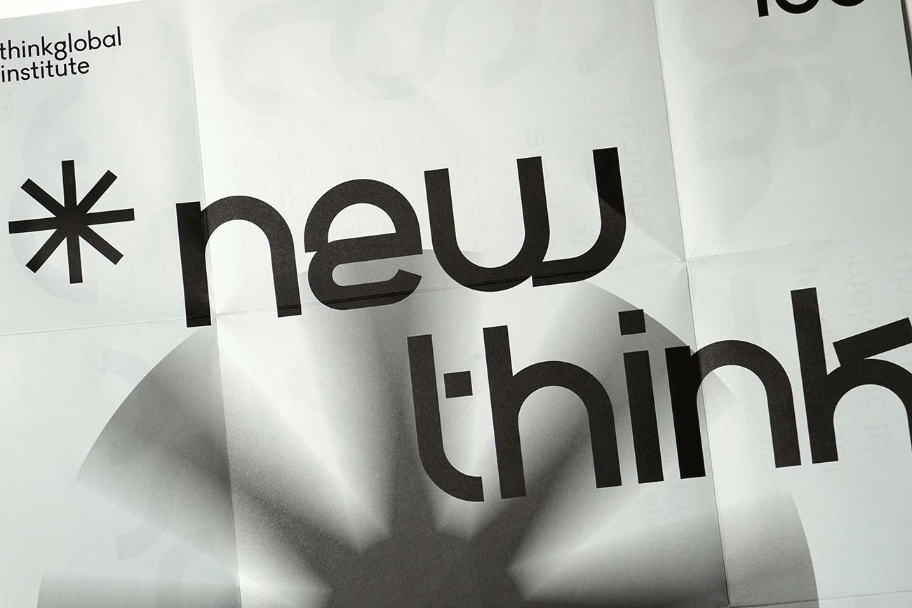 Identity und Custom Font für The Think8 Global Institute von BLOK ...