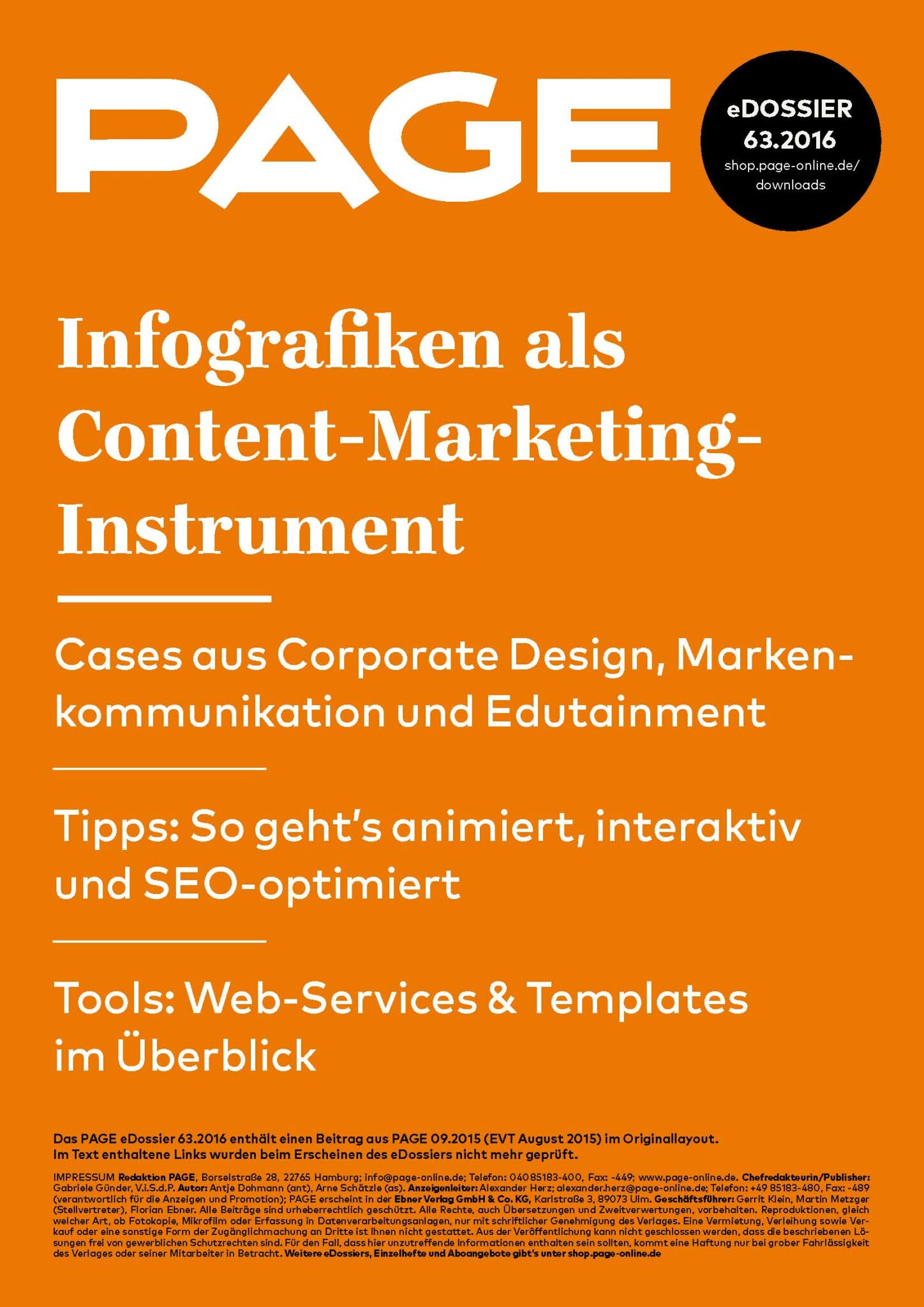 Die ganze Welt des Infografik-Designs › PAGE online