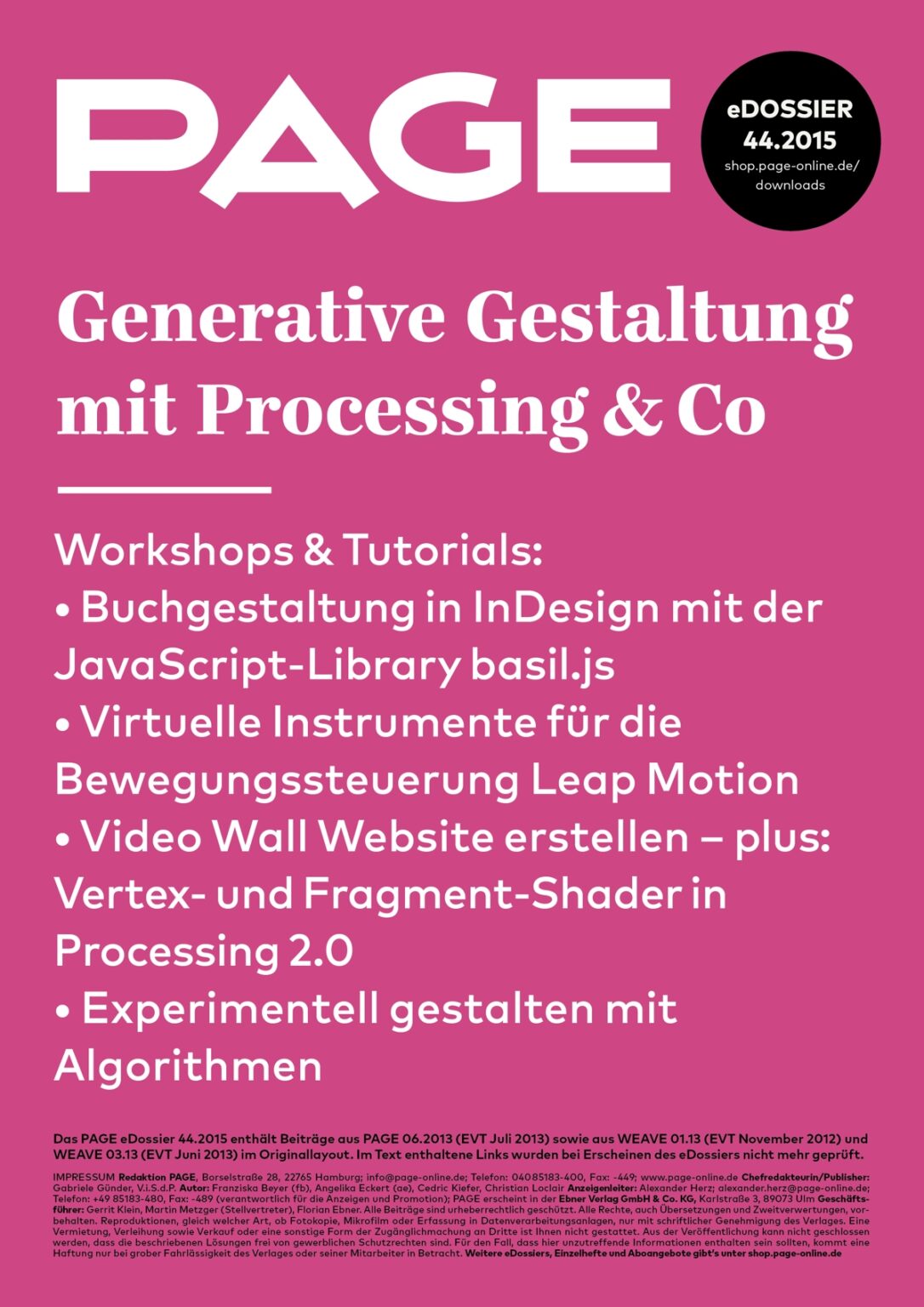 Processing Posters › PAGE online