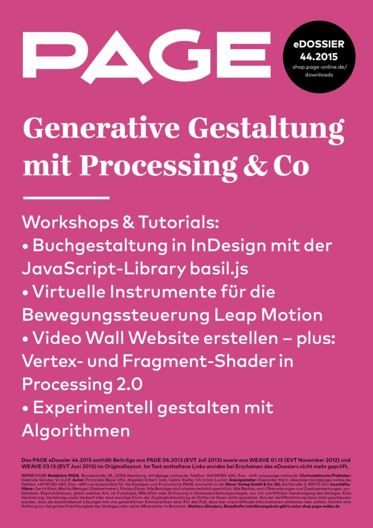 Processing Posters › PAGE online