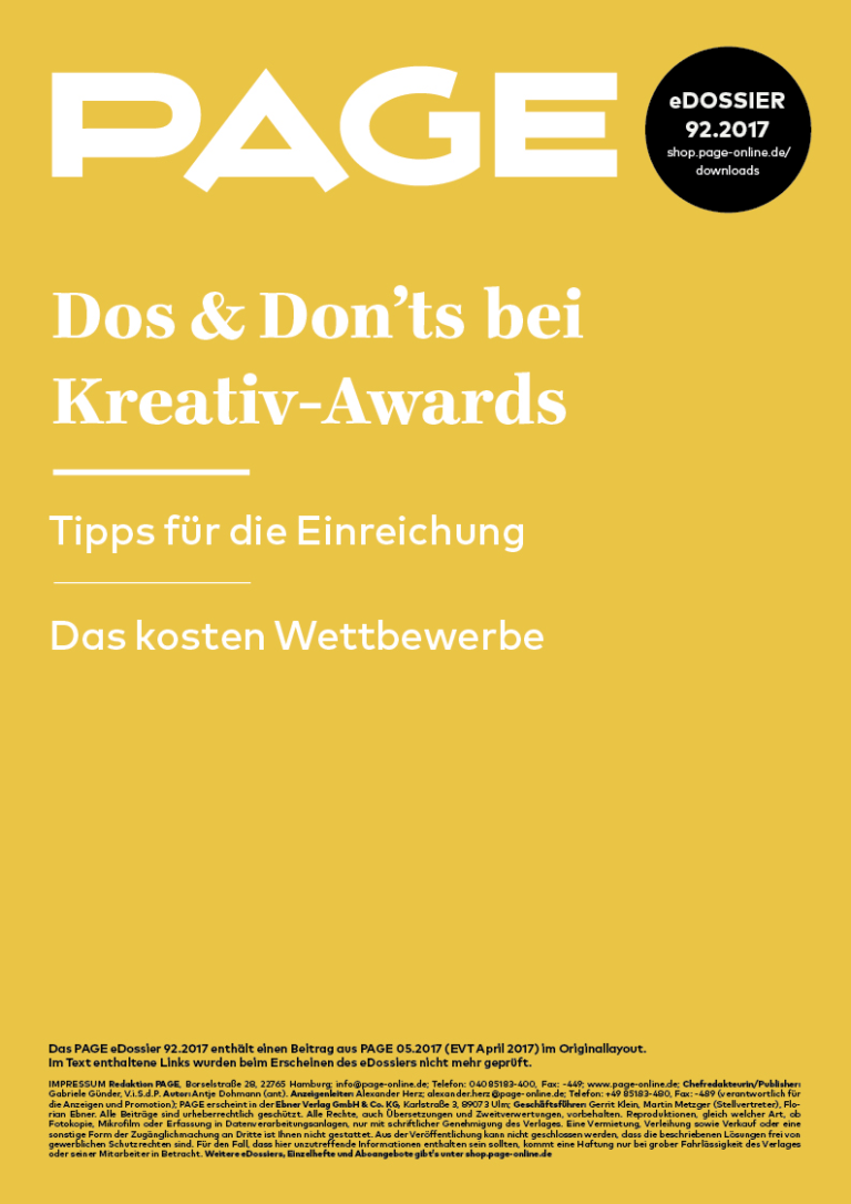 Deutscher Digital Award 2026: Haltung und Wirkung zählen › PAGE online