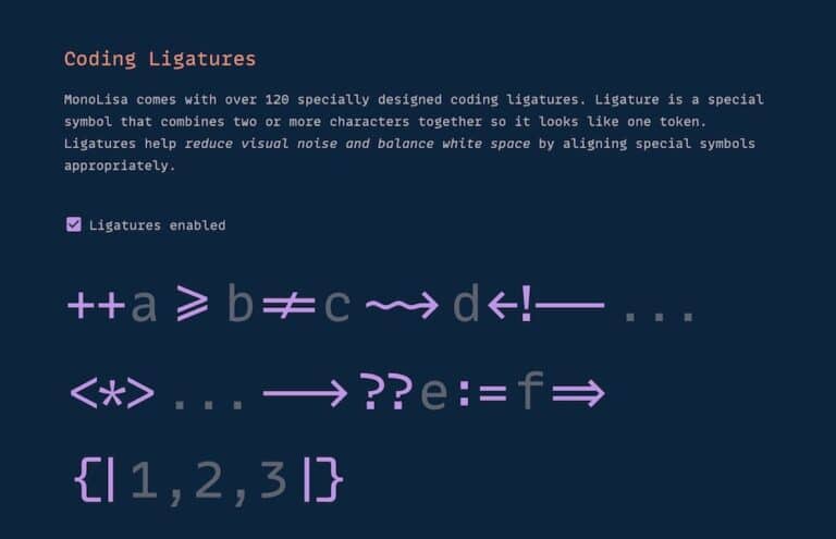 MonoLisa: Ein Font zum Coden › PAGE online