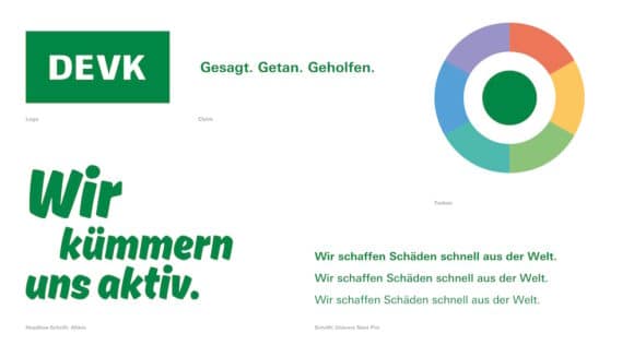 Neues Corporate Design für den Versicherer DEVK › PAGE online