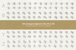 Scriptfont Monogramica › PAGE online