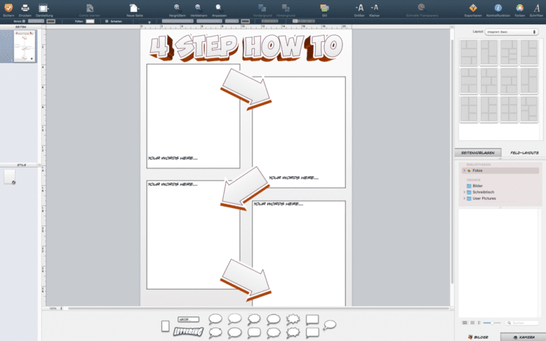Die besten Tools für Comics, Cartoons und Mangas › PAGE online