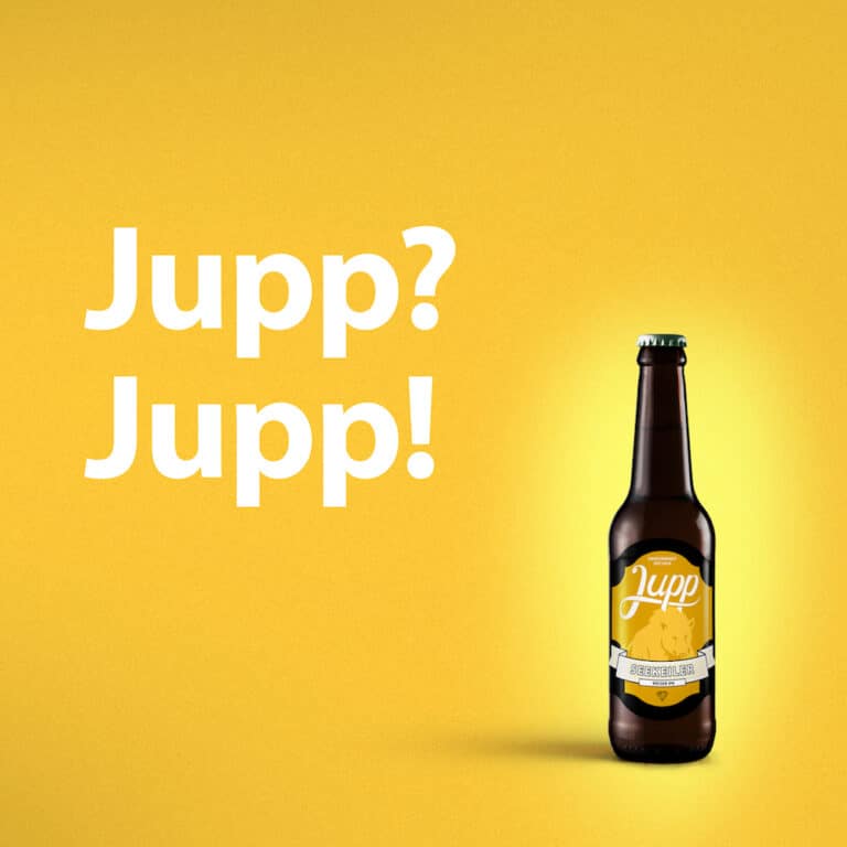 Bitte kein Bit: Frecher Relaunch des Craft-Biers Jupp › PAGE online