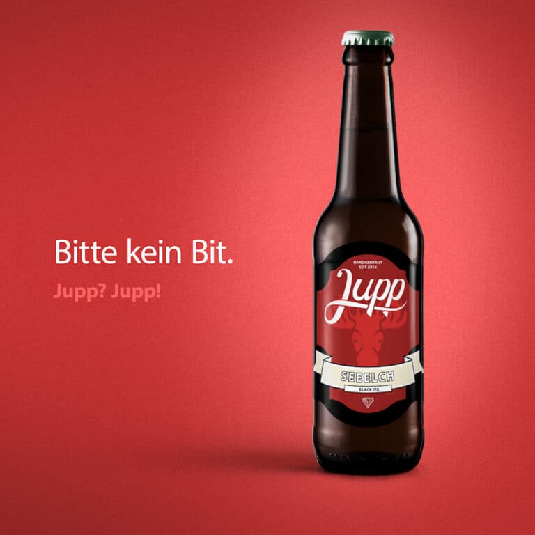 Bitte kein Bit: Frecher Relaunch des Craft-Biers Jupp › PAGE online
