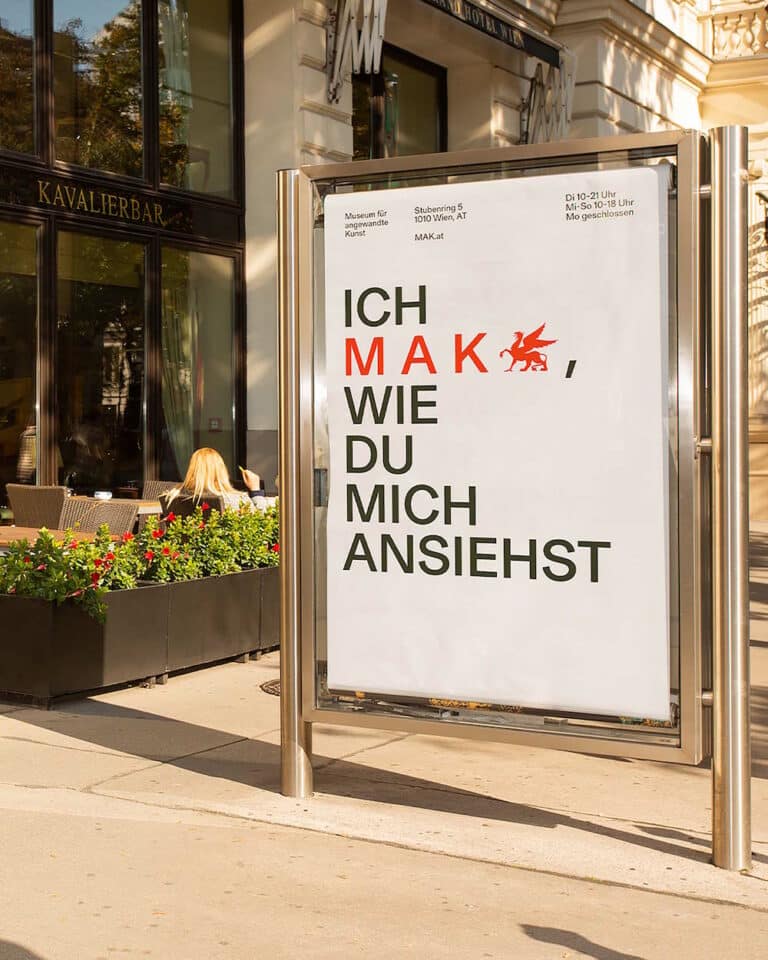 Schön verspielte Text-Kampagne: Ich MAK angewandte Kunst › PAGE online