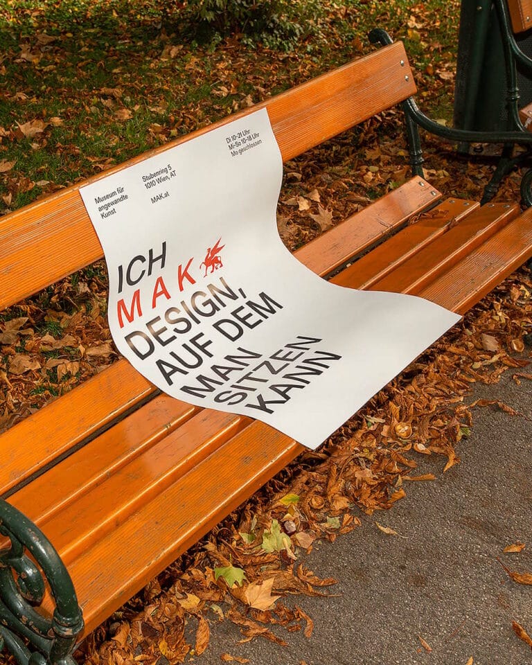 Schön verspielte Text-Kampagne: Ich MAK angewandte Kunst › PAGE online