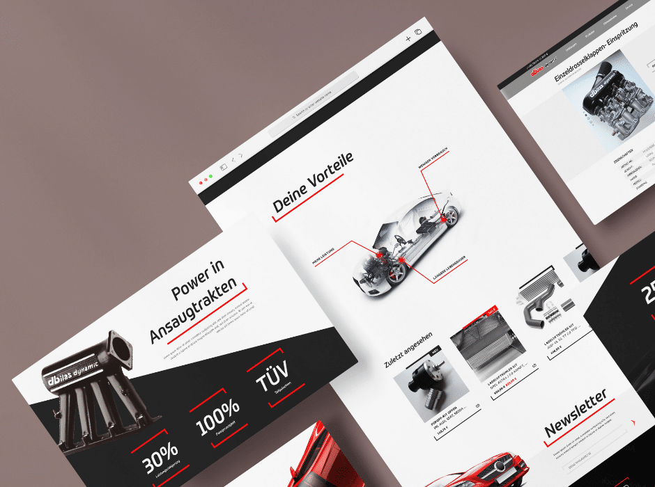Tuning für Auto und Onlineshop › PAGE online