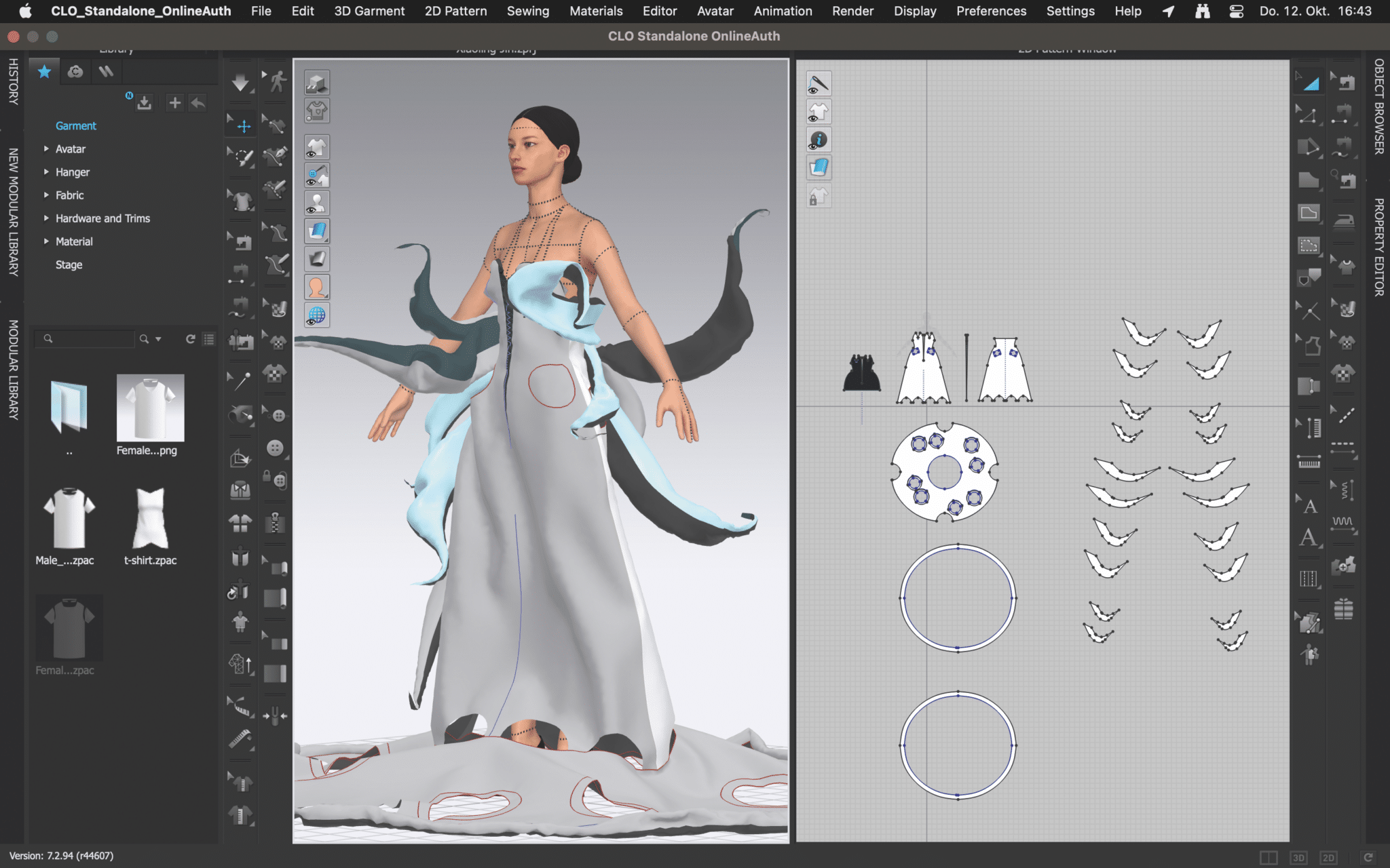 Digital Fashion kreieren mit CLO › PAGE online