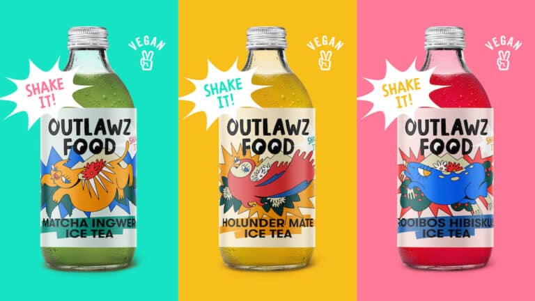 Wie eine Illustratorin den Outlawz Ice Tea prickeln lässt › PAGE online
