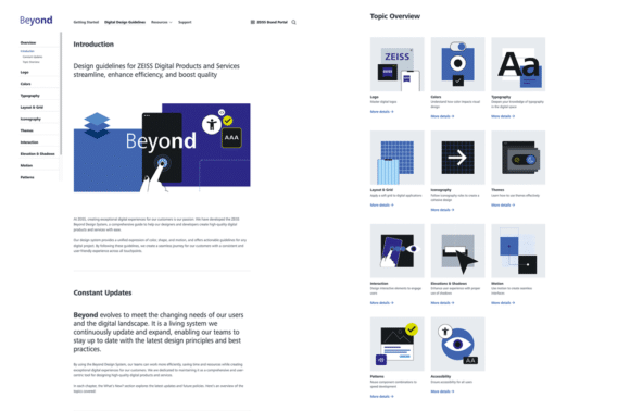 Frontify – Design on Brand bei Zeiss › PAGE online