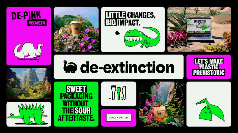 No Plastic, No Problem: Herrlich freche Identity für De-extinction ...