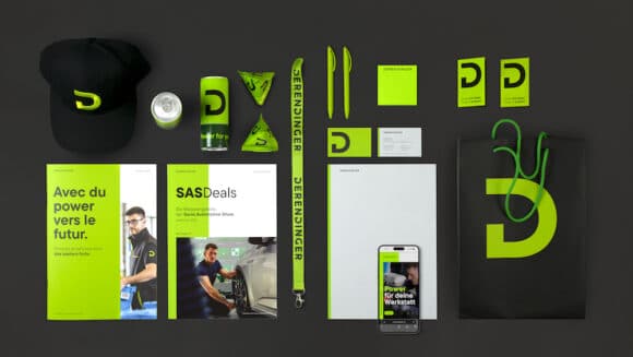 Radikaler Schritt in Lime: Redesign von Derendinger › PAGE online