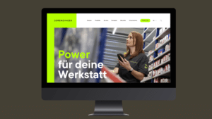 Radikaler Schritt in Lime: Redesign von Derendinger › PAGE online
