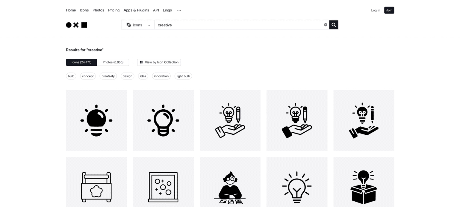 Free Design Resource: Icons von The Noun Project › PAGE online